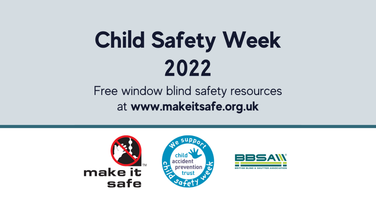Child Safety Week - Keeping Your Child Safe Near Blinds